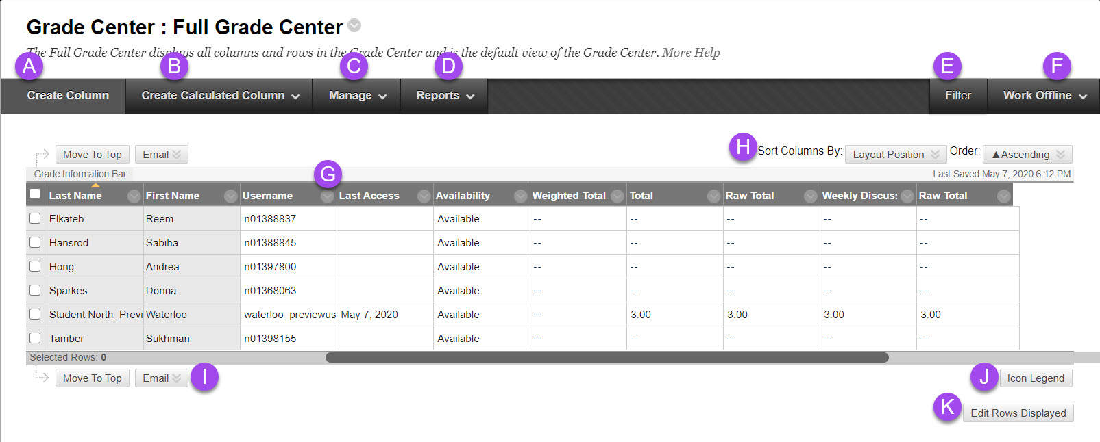 How To Create Column In Blackboard Grading Center