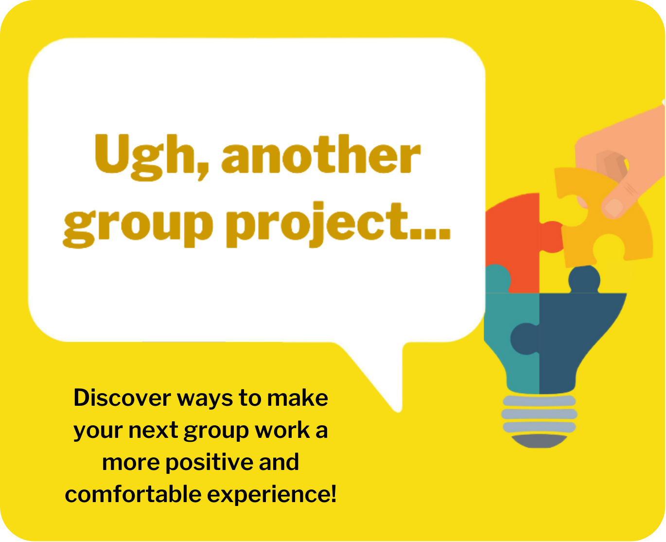 Learning Skills Workshop: Group Work: The Struggle is Real | Student ...