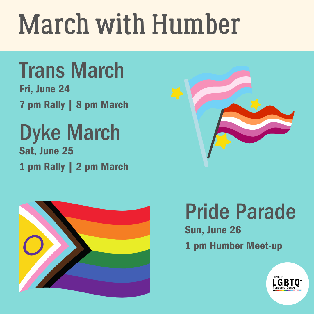 March with Humber - Pride 2022 | LGBTQ
