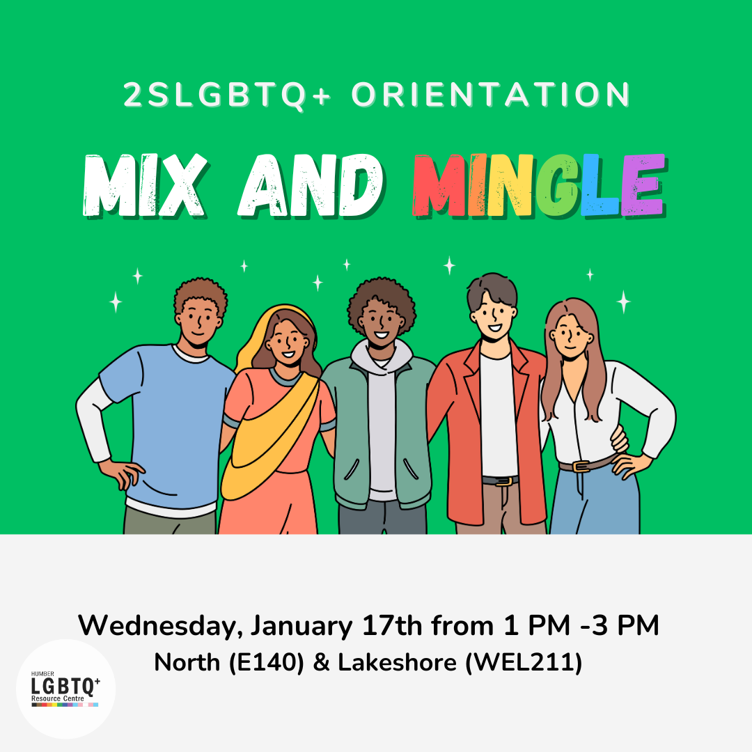 2SLGBTQ+ Orientation Mix n' Mingle - Lakeshore & North | LGBTQ