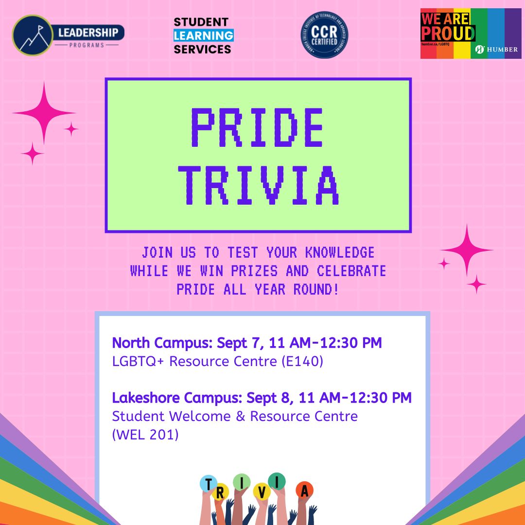 Pride Trivia - Lakeshore Campus | LGBTQ