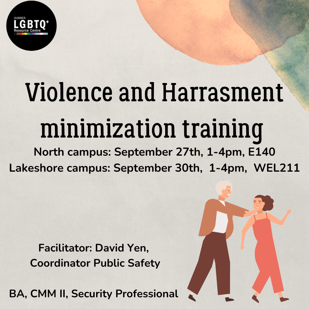 Violence and Harassment minimization training | LGBTQ