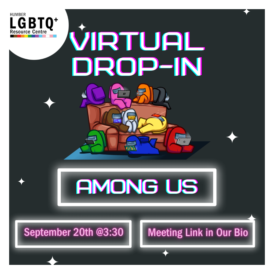 Virtual Drop In- Among Us | LGBTQ