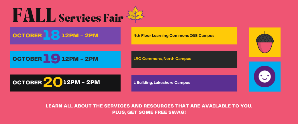 Orientation Fall Services Fair | Humber Communiqué