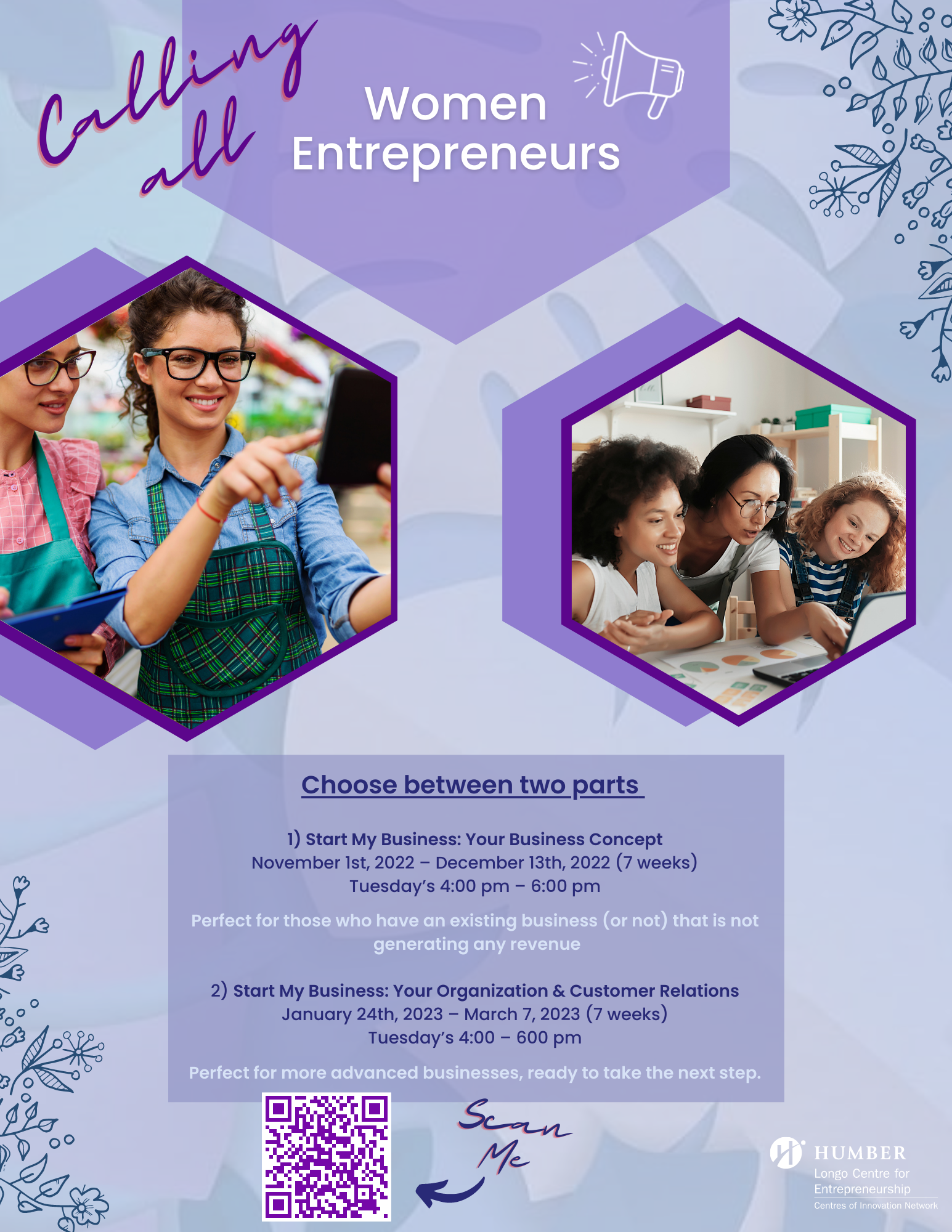 Calling all Women Entrepreneurs | Humber Communiqué