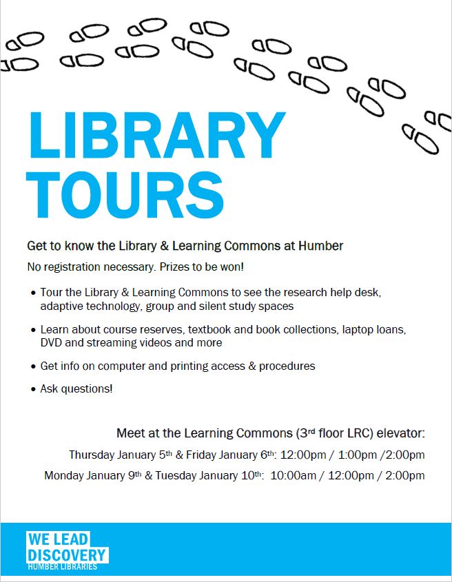 Library & Learning Commons Tours, North Campus | Humber Today
