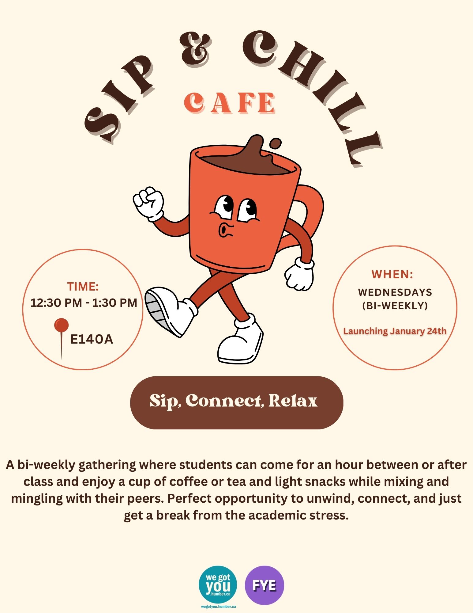 SIP & CHILL CAFE | Humber Today