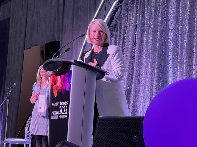 Canada Goose President Carrie Baker wins 2023 Premier’s Award | Humber ...